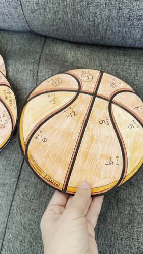 7th Grade Basketball Math Craft Spiral Review | March Tournament ...