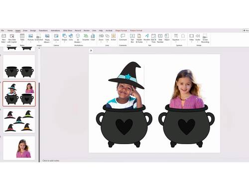 Halloween bulletin board witches cauldron childrens faces printable ...