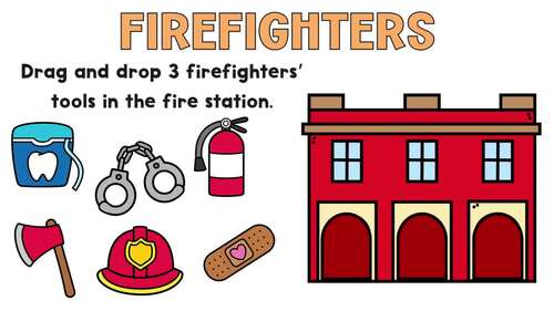 Community Helpers Digital Teaching Slides | Google Slides Activities