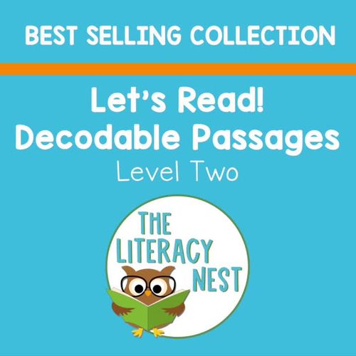 Decodable Passages for Orton-Gillingham Lessons Level 2 | TPT