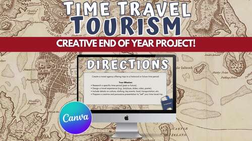 End of Year Activity + Time Travel Project | Upper Elementary | TPT