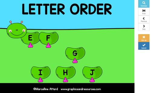 BOOM CARDS DISTANCE LEARNING ACTIVITY KINDERGARTEN ALPHABET ABC LETTER ...