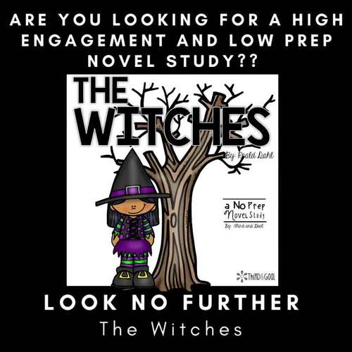 The Witches by Roald Dahl Novel Study by Third and Goal | TPT