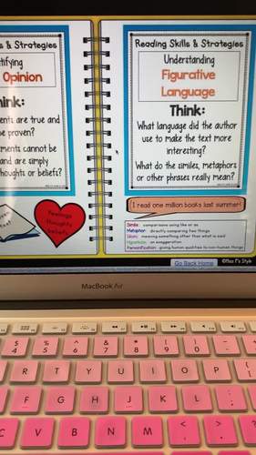 Digital Reading Posters - Distance Learning by Miss P's Style | TpT