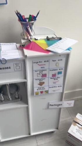 Post Office Dramatic Play Pretend Play Set for writing center ...