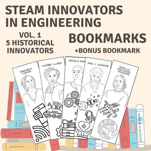 STEM / STEAM Engineering Innovators volume 1, Doodle Bookmarks ...