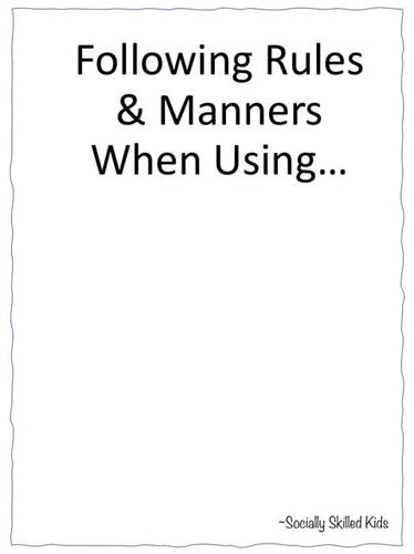 ZOOM Rules And Manners | Social Skills Story And Activities | Distance ...