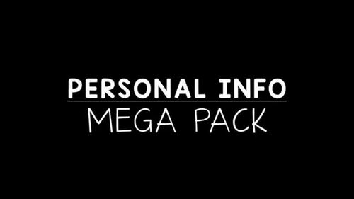 Personal Information Mega Pack {BUNDLE} by The Autism Helper | TPT