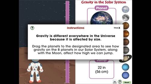 Galaxies & The Universe: Gravity in the Solar System - NOTEBOOK Gr. 5-8