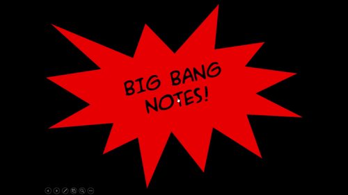 Big Bang PowerPoint and Guided Notes by The Speech and Science Silo