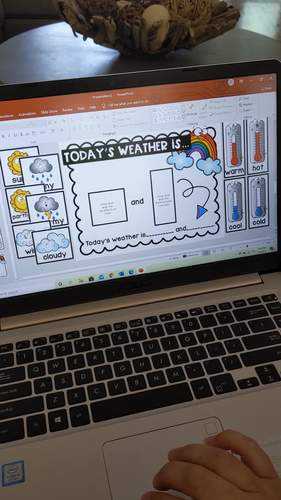 Virtual Morning Meeting Calendar Time Kit for PRE-K or Kindergarten