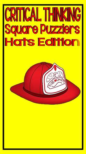 CRITICAL THINKING SQUARE PUZZLES Hats Brain Teasers GATE Problem Solving