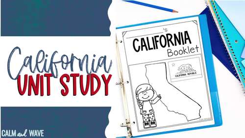 California Unit Study with Interactive Notebook with Digital and ...