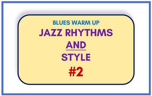 BLUES WARM UP RHYTHMS #2 - SWING by TBMusic | TPT