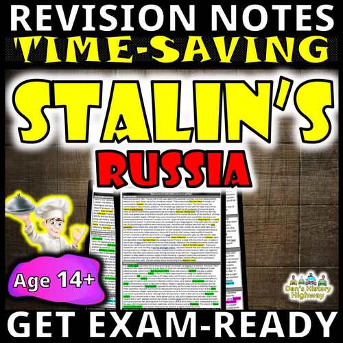 Revision Menu – Stalin's USSR | Key Topics for Exam Success | Notes ...