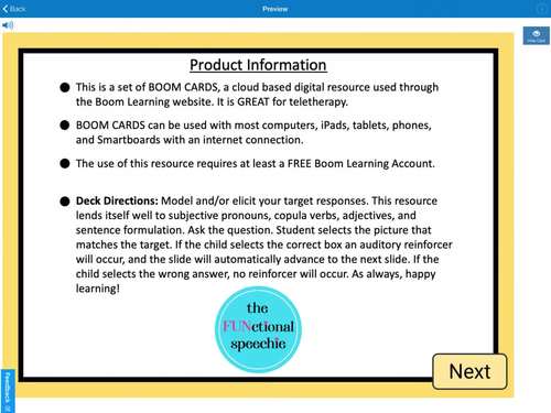 Open-Ended Task Cards Spring Adjectives BOOM Cards for Speech Language ...