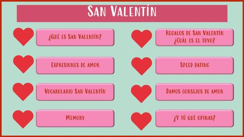 PPT INTERACTIVO: San Valentín by ELEconArlet | TPT