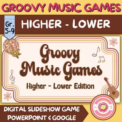 Groovy Slides Music, Middle School Music Game, Fun Friday Google Slides ...