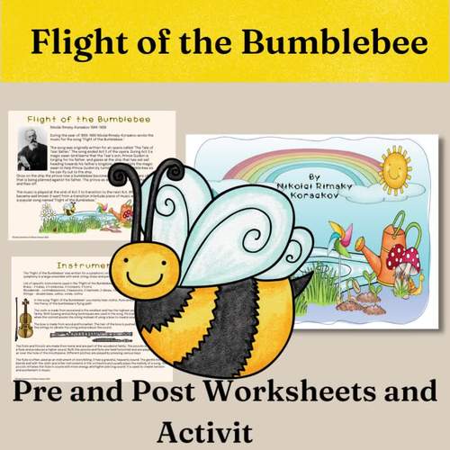 Flight of the Bumblebee Spring Music Listening Map from the Romantic Era