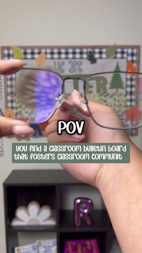 Fall/Autumn Woodland Classroom Decor English & French | Slides, Craft