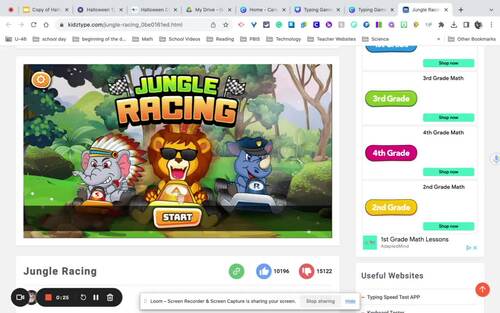 Typing Choice Board-No Prep Digital Resource by Go STEM Go | TPT