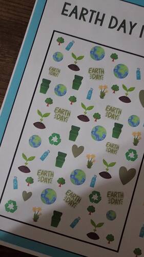 Earth Day I Spy Worksheets | Reduce Reuse Recycle | Number Counting