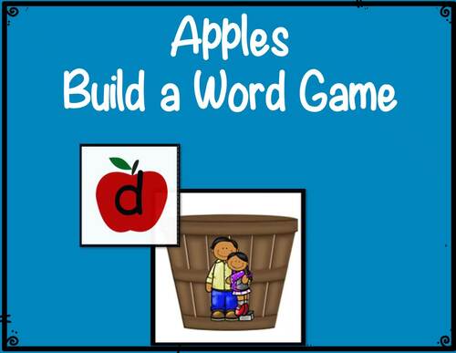 Apples Build a CVC Word by The Teaching Scene by Maureen | TPT