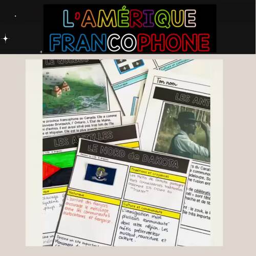 French Reading comprehension : La Francophonie de l'Amerique | French ...