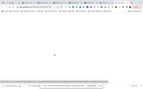 Christmas Choice Board sorting and design k-2 Technology-NoPrep Digital ...
