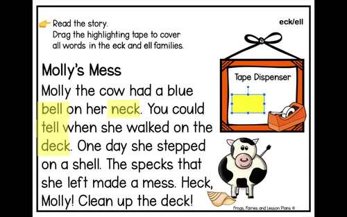 Digital Word Families Activities CVC CVCC CCVC - Short a - Science of ...