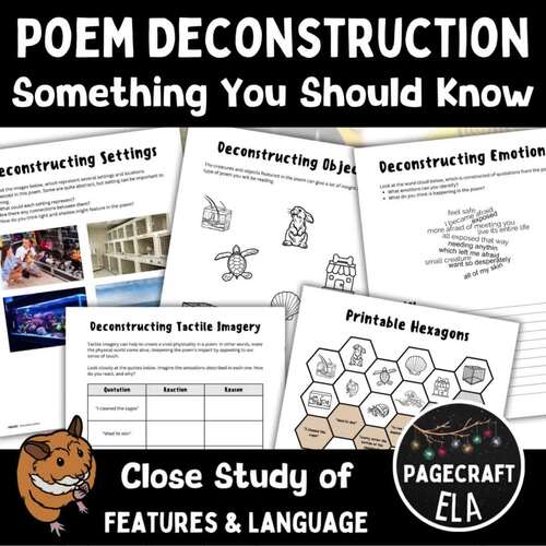Poem Deconstruction of Something You Should Know by Clint Smith | TPT