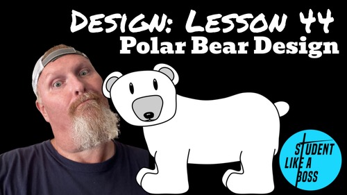 STEAM Polar Bear Design: Digital Art Google Drawings Lessons and Tech ...