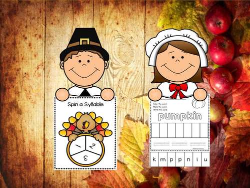 November | Kindergarten | Literacy | Math | Centers and Worksheets