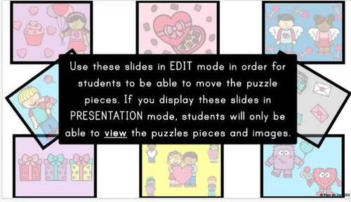 Valentine’s Day Digital Puzzles for Google Slides™ & PowerPoint™