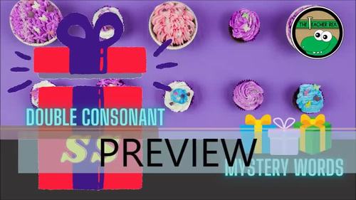 Double Consonant (FF, LL, SS, ZZ-Floss) Mystery Words - Beginning ...