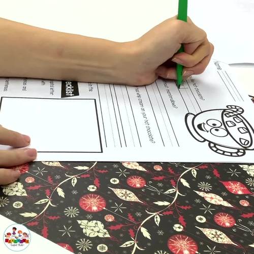 December Print and Go 2nd Grade by Teaching Superkids | TPT