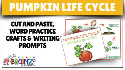 Pumpkin Life Cycle Worksheets & Activities | Sequencing, Writing ...