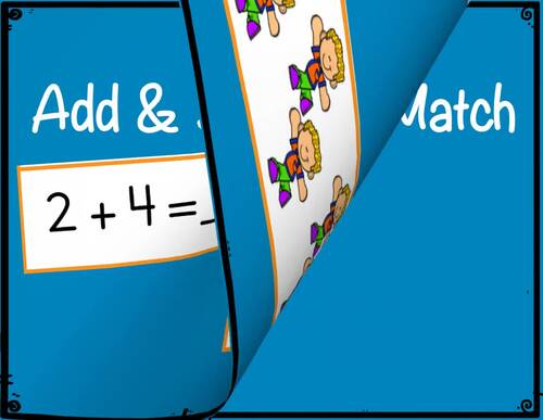 Bowling Themed Addition & Subtraction 0-10 Number Sentence Match