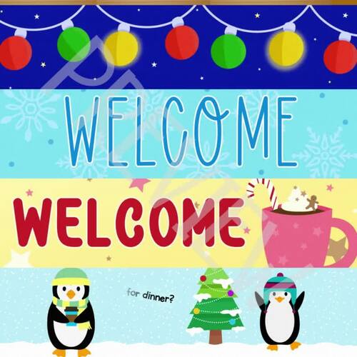 10 Animated winter Google Classroom headers banners (set 2) | TPT