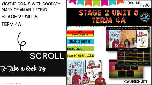 HUGE TERM 4 BUNDLE 4A and 4B Stage 2 Units of Work NSW DET English ...