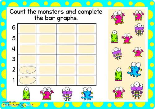 Building and Reading Bar Graphs Boom Cards™ Distance Learning | TPT