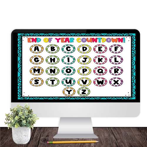 Editable End of the Year ABC Countdown by Sweetnsauerfirsties | TPT