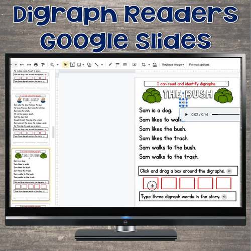 Digraph Reading Passages|Google Slides by Simply B Teaching | TpT