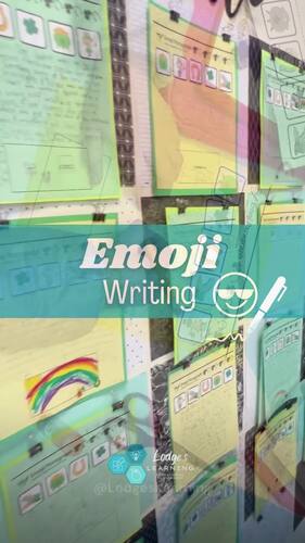 End-of-Year Emoji Writing & Art Activity Bundle: Printable & Digital ...