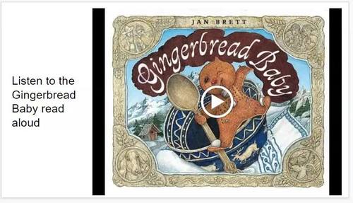 Gingerbread Baby Christmas Literacy Unit for Special Ed PRINT AND DIGITAL