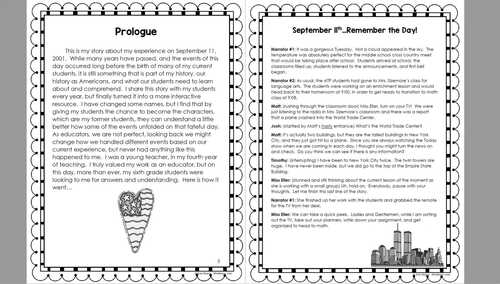 September 11th Reader's Theater and Close Reading Toolkit Grades 4-8