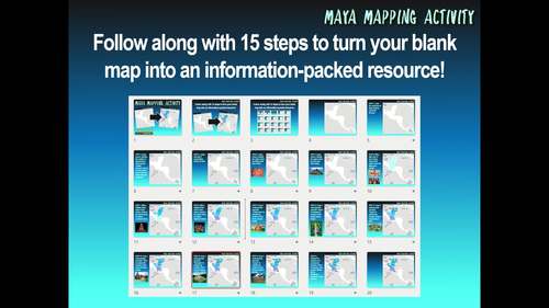 Americas Mapping Activity Bundle: Maya, Inca, Aztec, and regional map ...