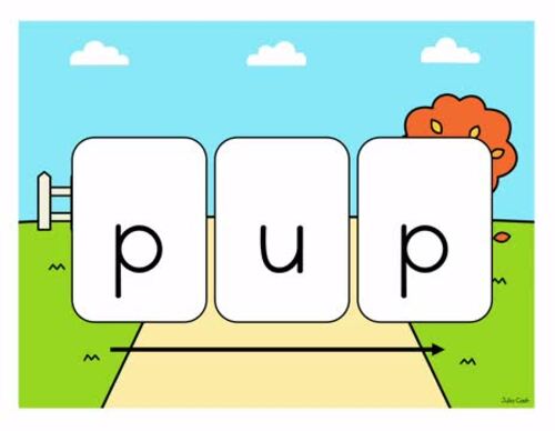 FALL CVC Blending Slides by Julia Cash | TPT