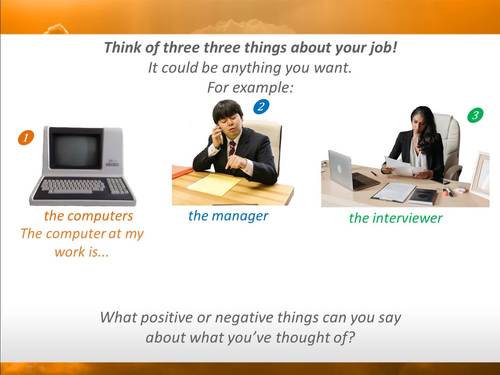 Feelings about Your Job / Full Communicative ESL Lesson for B2 Level ...