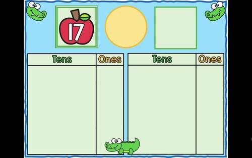 Compare Numbers (Up to 99) Center by Kindergarten Swag | TPT
